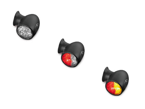 Kellermann Atto DF 3in1 Blinker, Rücklicht, Bremslicht Kombination, Schwarz mit ECE