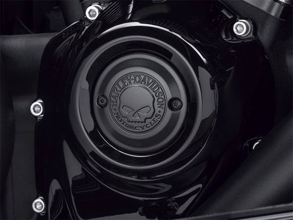 Harley-Davidson Skull Timer Deckel Schwarz für M8 Modelle ab Bj. 17