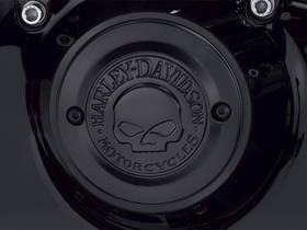 Harley-Davidson Skull Timer Deckel Schwarz für XL Sportster ab Bj. 04-Up